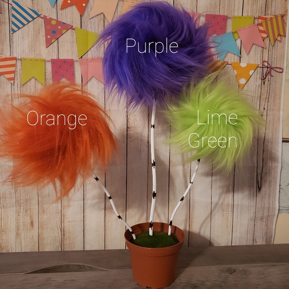 Handmade | Other | Truffula Tree Birthday Party Decor Seuss | Poshmark